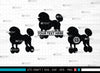 Poodle Monogram, Poodle Silhouette, Poodle SVG, Poodle, Poodle Dog Svg ...