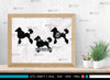 Poodle Monogram, Poodle Silhouette, Poodle SVG, Poodle, Poodle Dog Svg ...