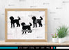 Poodle Monogram, Poodle Silhouette, Poodle SVG, Poodle, Poodle Dog Svg ...