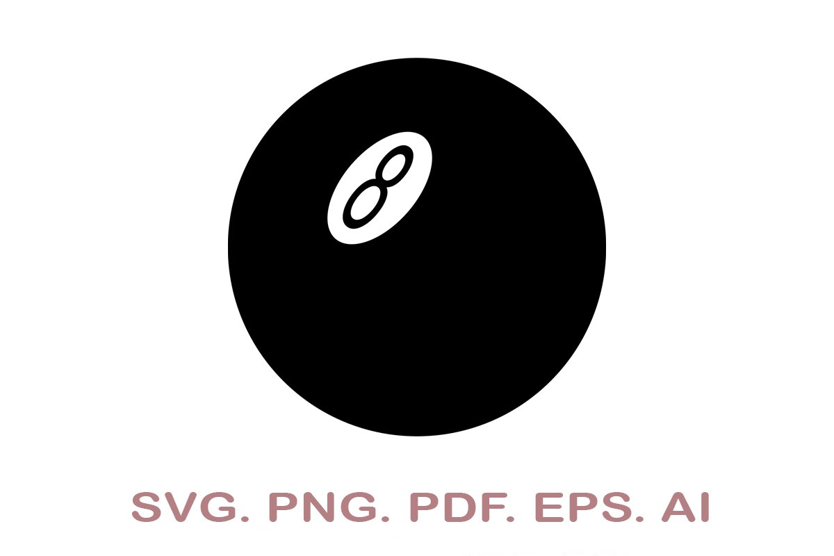 Pool Ball SVG - So Fontsy