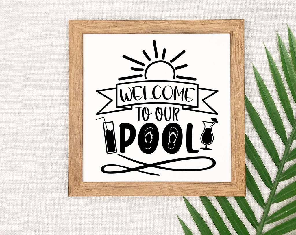 Pool Quotes SVG Bundle, 6 Designs, Pool Sayings SVG, Pool Shirt SVG ...