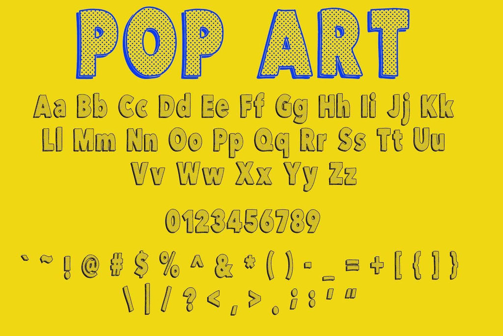 Pop Art - So Fontsy