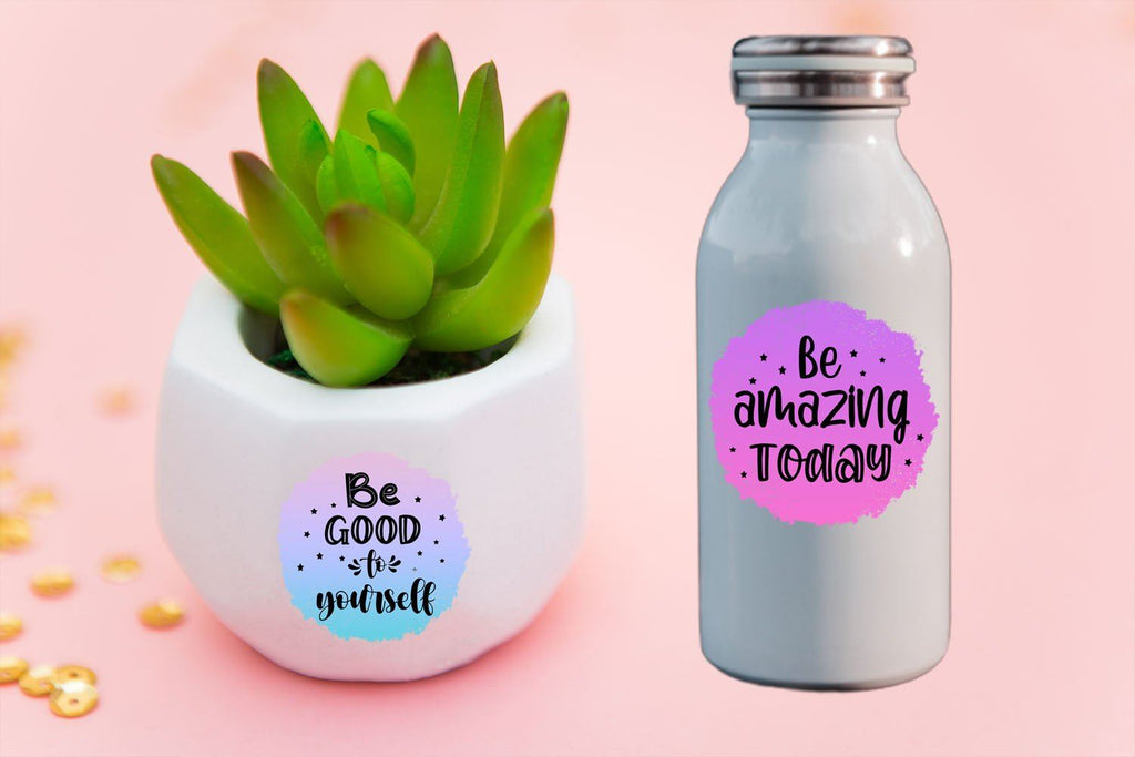 Positive Affirmation Stickers Bundle- Motivational Inspirational - So ...