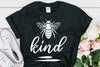 Positive SVG - Bee Kind SVG - Teacher Bee SVG - So Fontsy