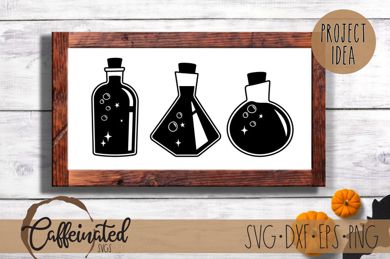 Potions Bottles svg - So Fontsy