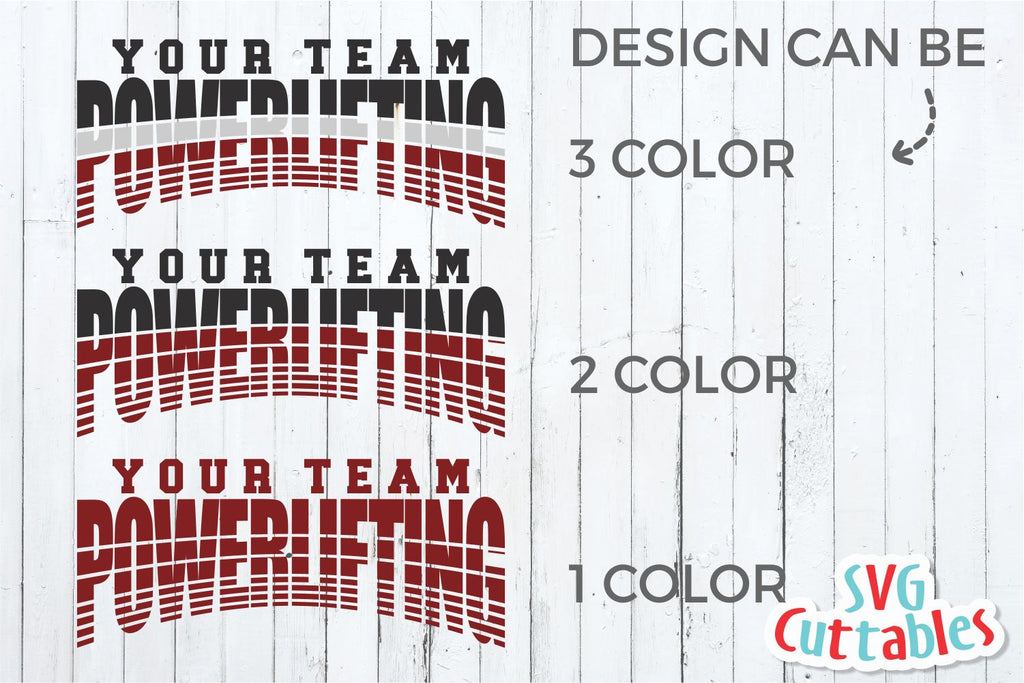 Powerlifting Template svg Cut File - Powerlifting svg - Template 002 ...