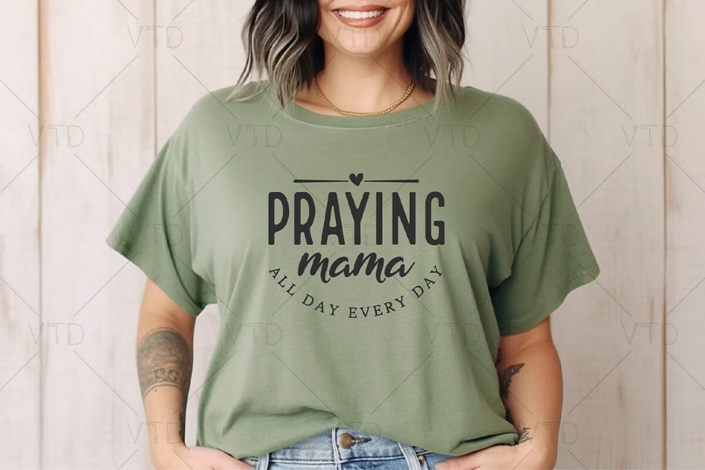 Praying Mama Svg Png Files, Mom Svg, Love Like Jesus Svg, Mom Life Svg ...
