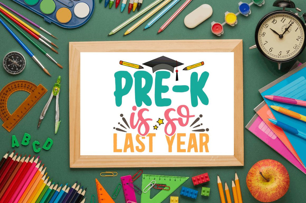 Pre k is so last year SVG - So Fontsy