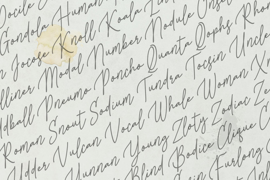 Pregnancy Journey - a Monoline Font - So Fontsy