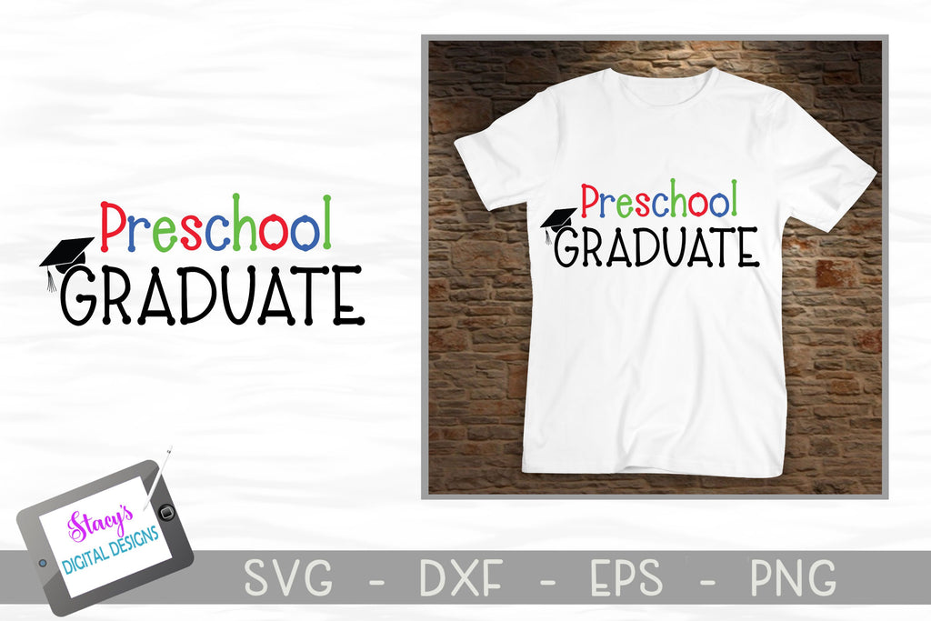 Preschool Graduate SVG - Graduation SVG - So Fontsy