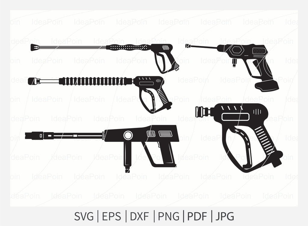 Pressure Washer Gun svg, Pressure Washing Vector, Pressure Washer Gun ...