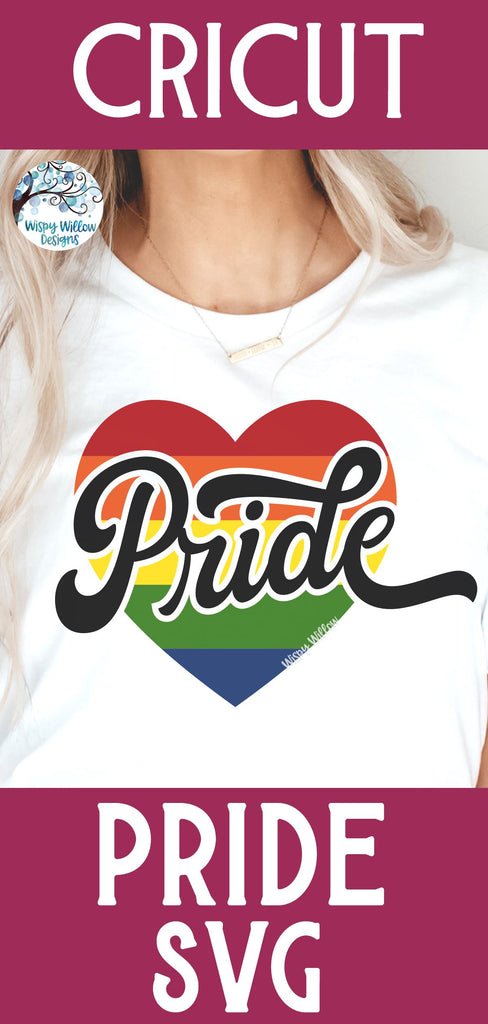 Pride Heart SVG - So Fontsy