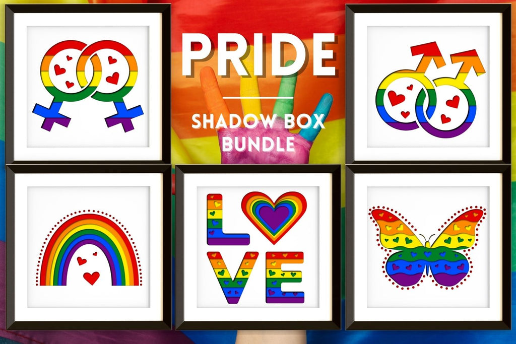 Pride Shadow Box - So Fontsy