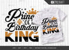 Prince Of The Birthday King SVG Bundle, Birthday Celebration Svg ...