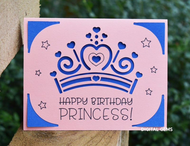 Princess card designs - So Fontsy