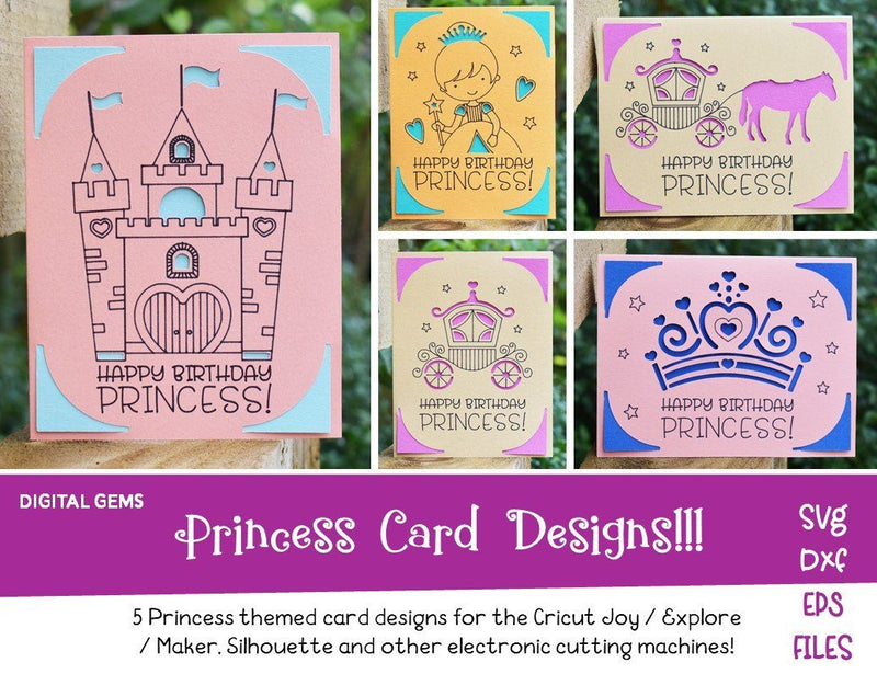 Princess card designs - So Fontsy