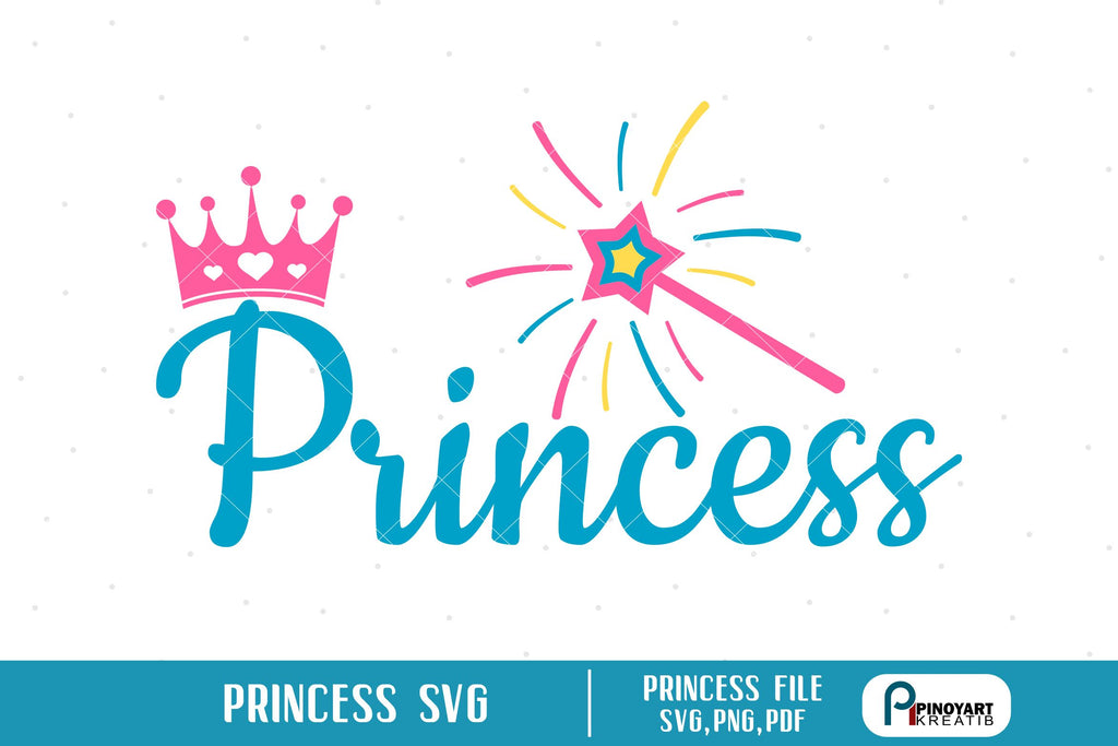 Princess Svg - So Fontsy