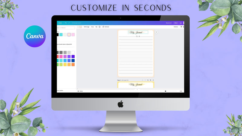 Printable 2022 Planner Canva Template - So Fontsy