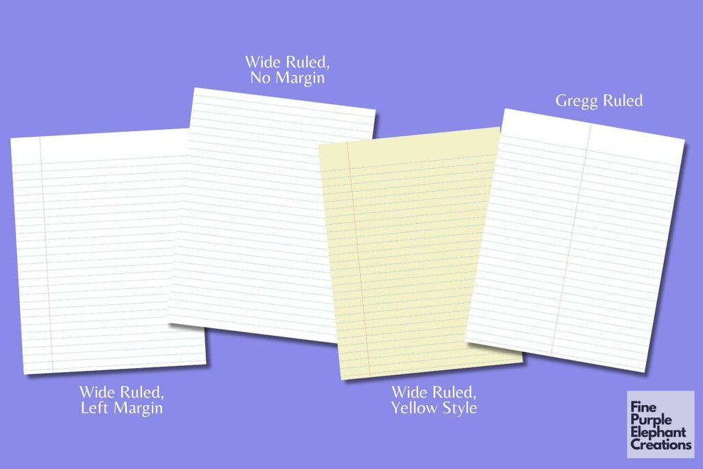 Professional Paper | Writing Sheets - So Fontsy