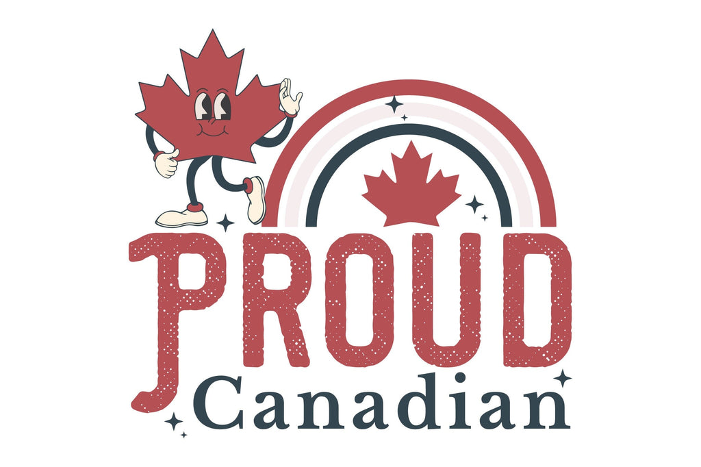 Proud Canadian SVG - So Fontsy