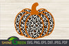 Pumpkin Leopard Print - Fall SVG, PNG, EPS, DXF - So Fontsy