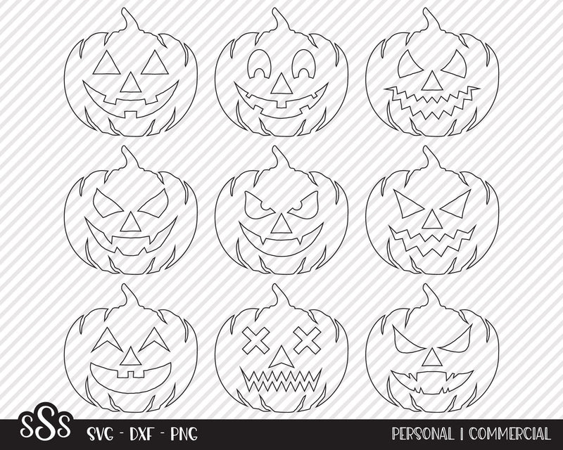 Pumpkin Patch Bundle | Halloween SVG - So Fontsy