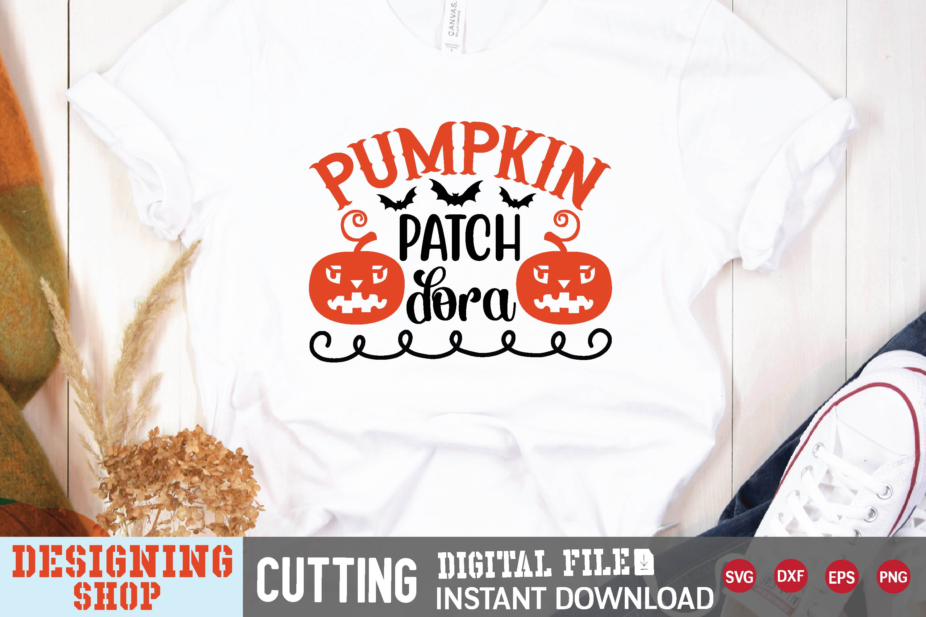 pumpkin patch dora svg - So Fontsy