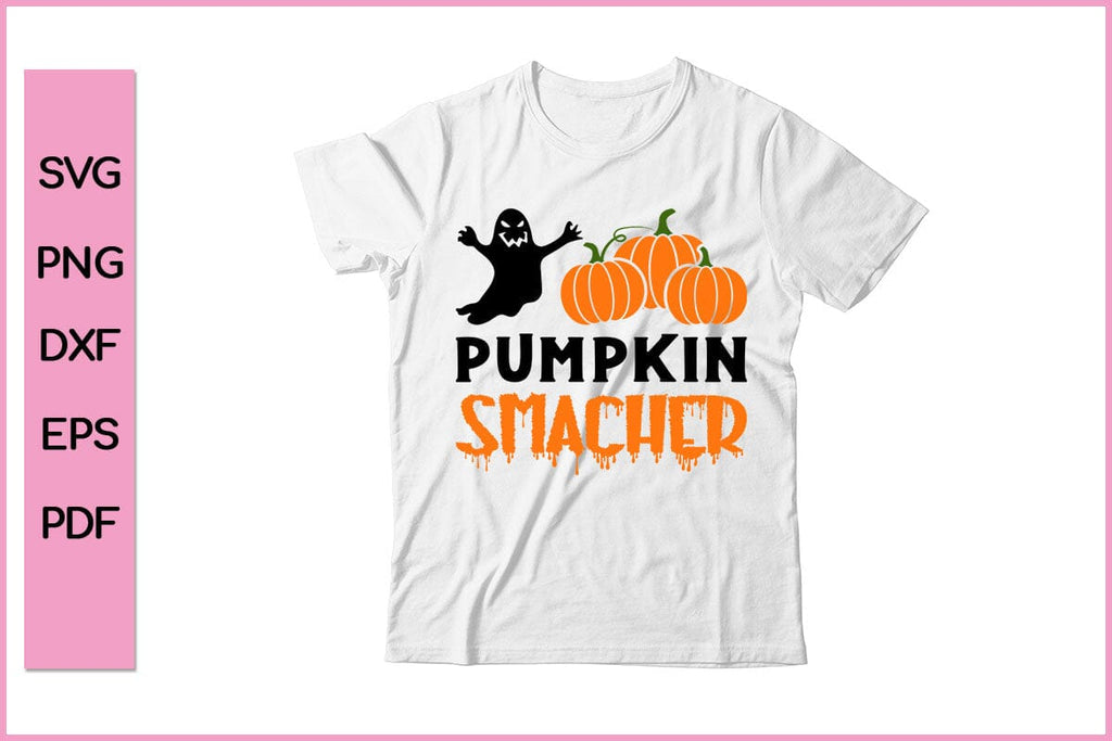 Pumpkin Smacher Funny Halloween SVG PNG Craft Cut File - So Fontsy