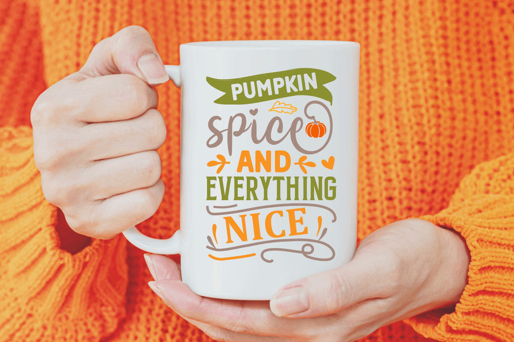 pumpkin spice and svg - So Fontsy
