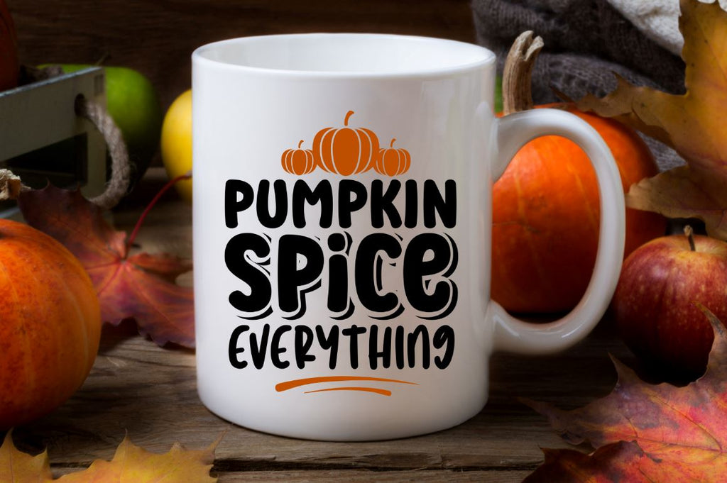 pumpkin spice everything SVG - So Fontsy