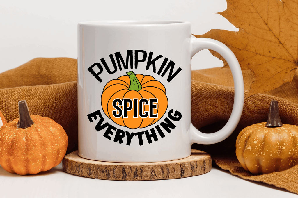 Pumpkin spice everything SVG - So Fontsy