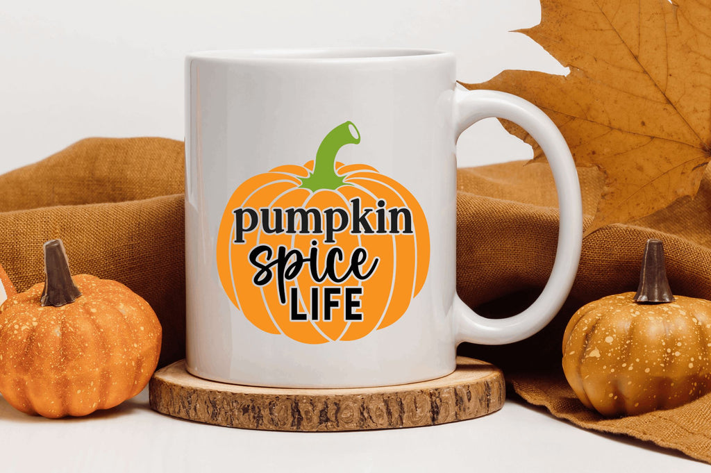 Pumpkin spice life SVG - So Fontsy