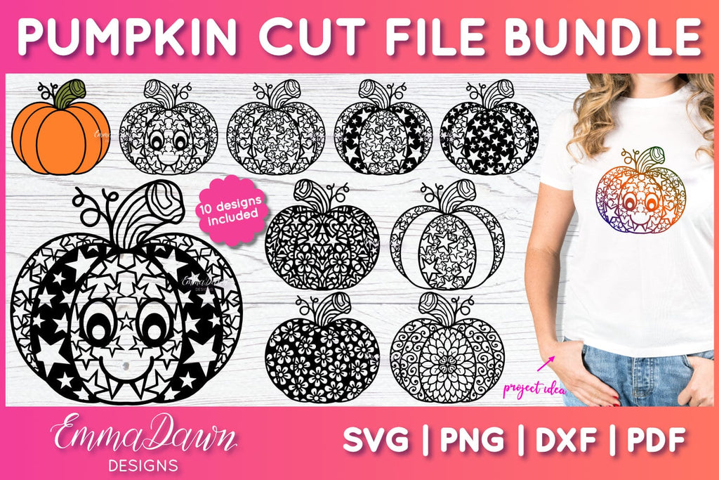 Pumpkin SVG Bundle - So Fontsy