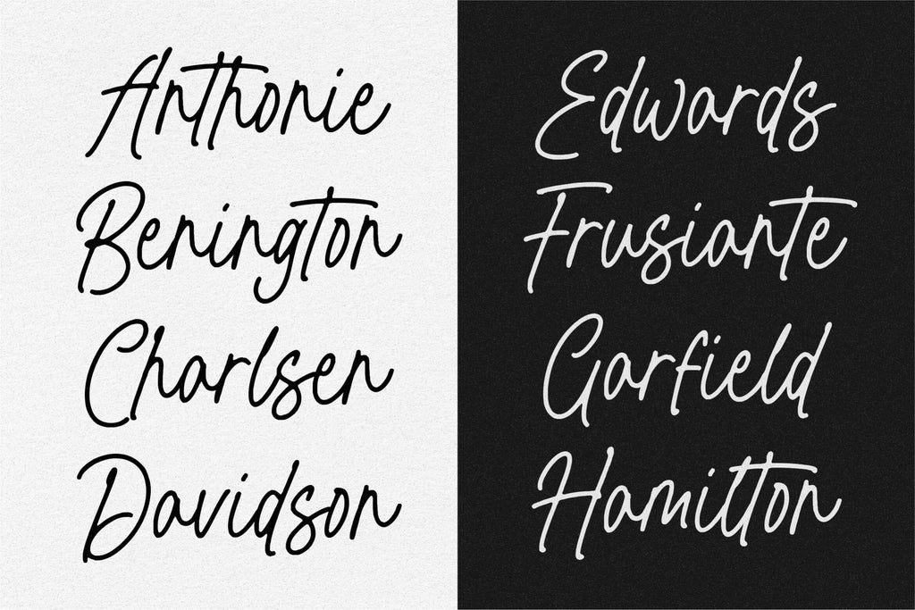 Pushbacks Handwritten Font - So Fontsy