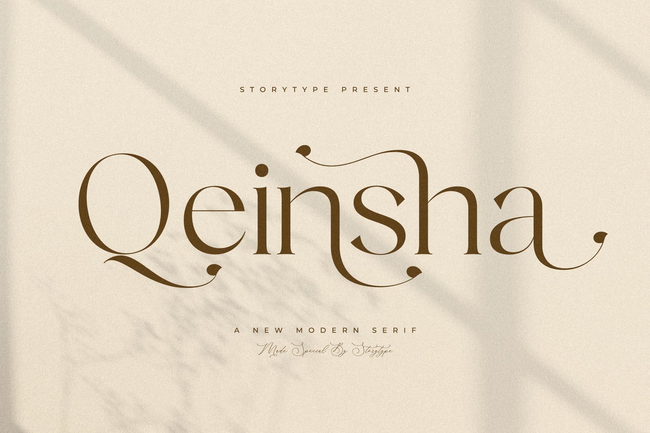 Qeinsha Typeface - So Fontsy