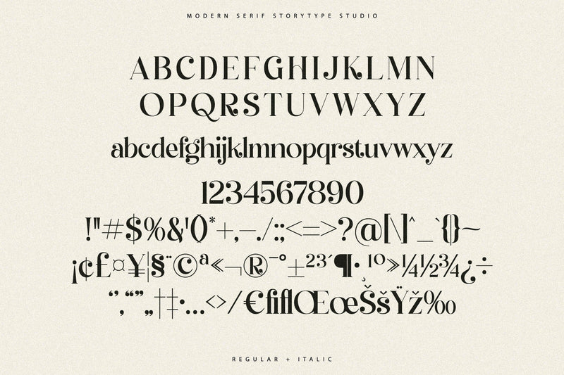 Qelrage Typeface - So Fontsy
