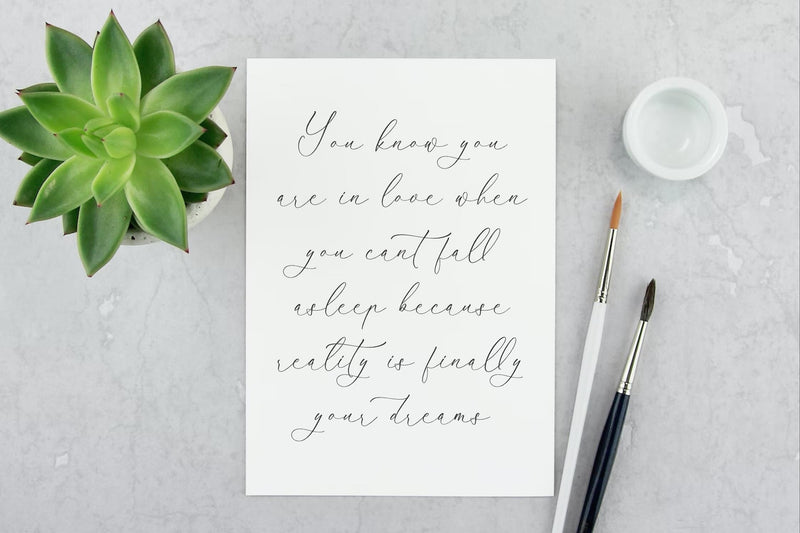 Qloveland Marrtin - Luxury Calligraphy - So Fontsy