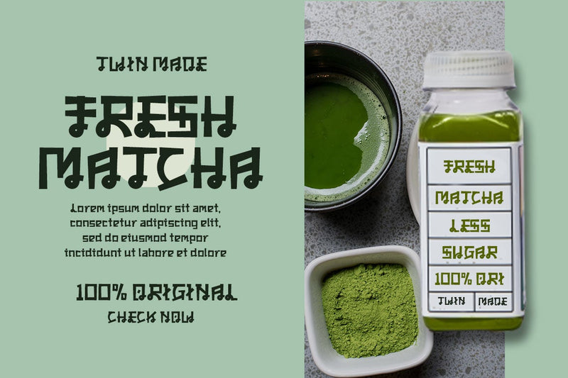 QOROSHI - Japanese style font - So Fontsy