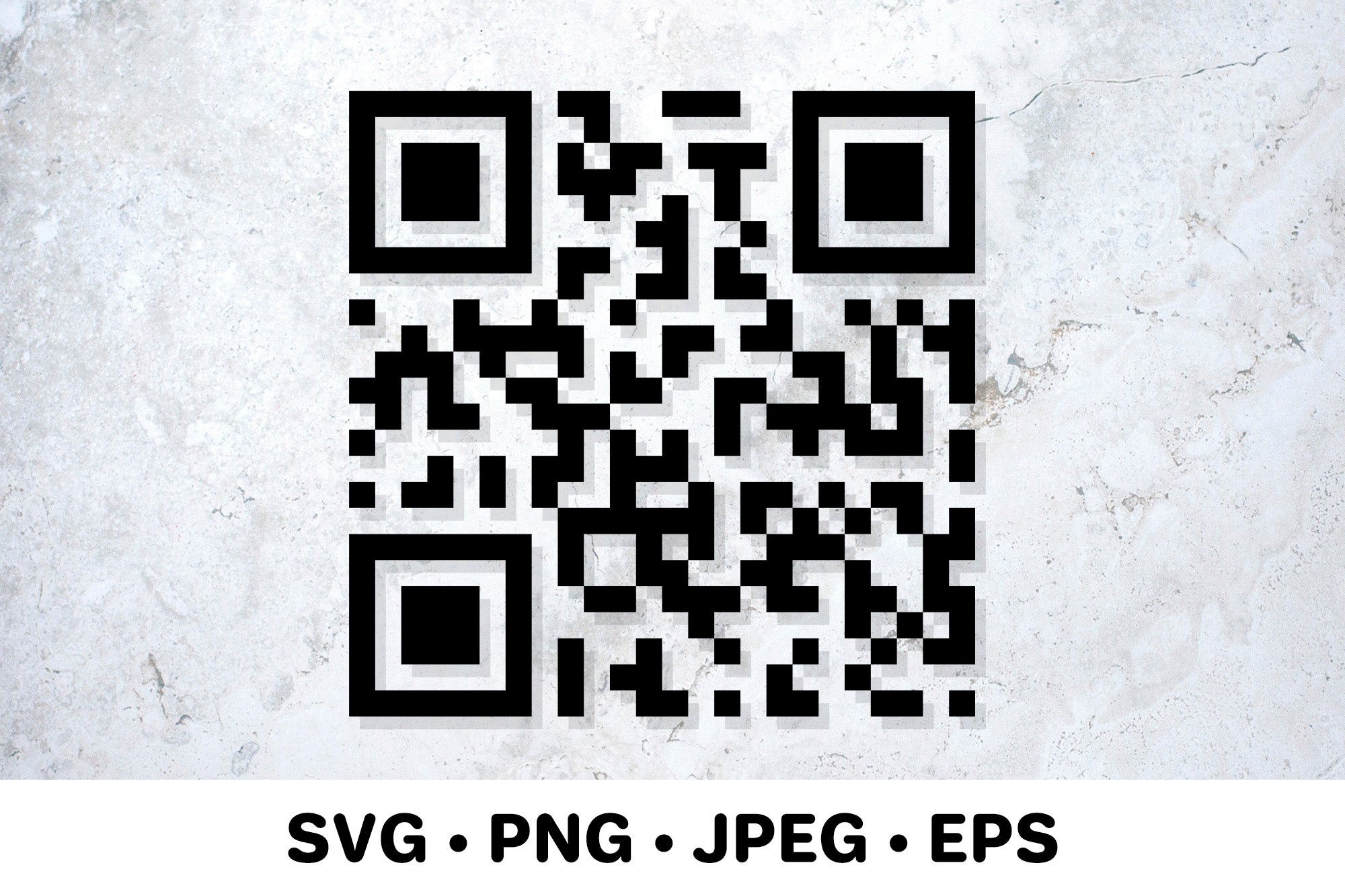 QR code. Qr-code. Barcode. Vaccine certificate - So Fontsy