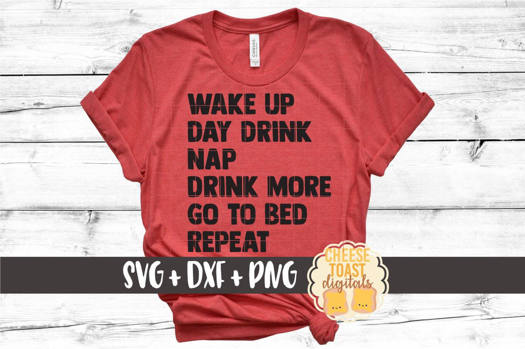 Quarantine Routine SVG | Day Drinking | Beer - So Fontsy