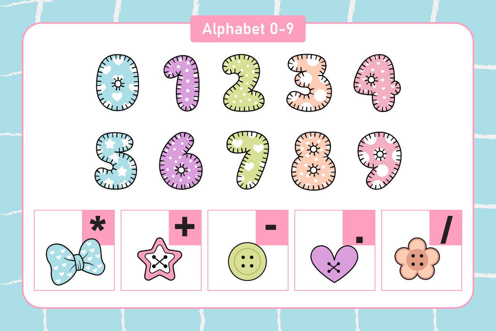 Quilt Color Fonts - So Fontsy