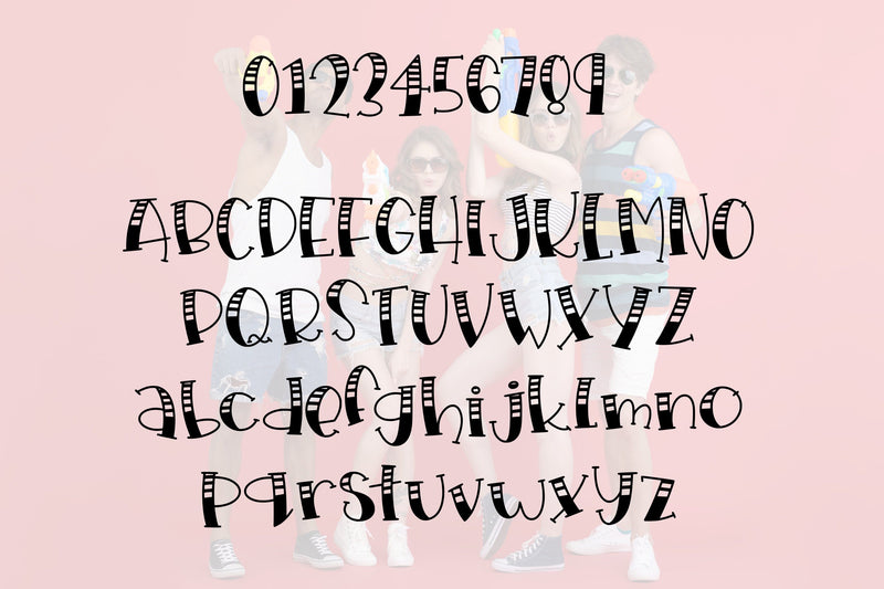 Quirky Quad Goals - So Fontsy