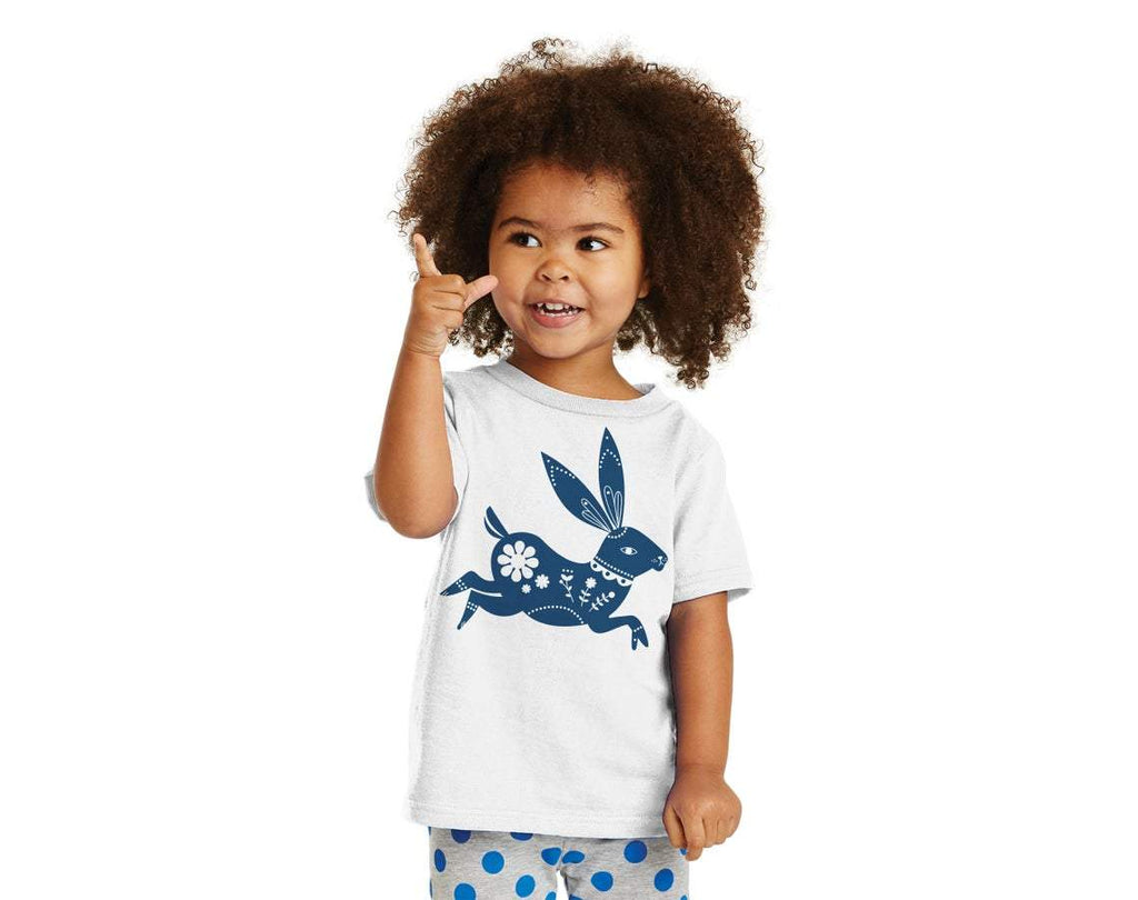 Rabbit svg, Norwegian folk art, norwegian primitive svg, easter bunny ...
