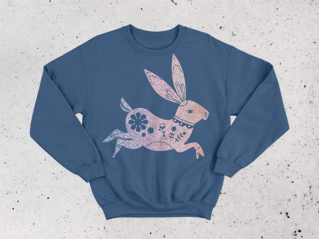 Rabbit svg, Norwegian folk art, norwegian primitive svg, easter bunny ...