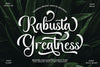 Rabusta Greatness - 4 Type Font - So Fontsy