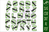 Racing car alphabet set. 2 layer 78 letters in total - So Fontsy