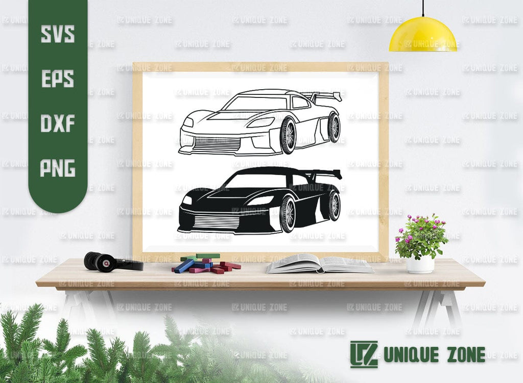 Racing Car SVG Bundle, Rc Car Svg, Sports Car Svg, Car Svg, Luxury Car ...