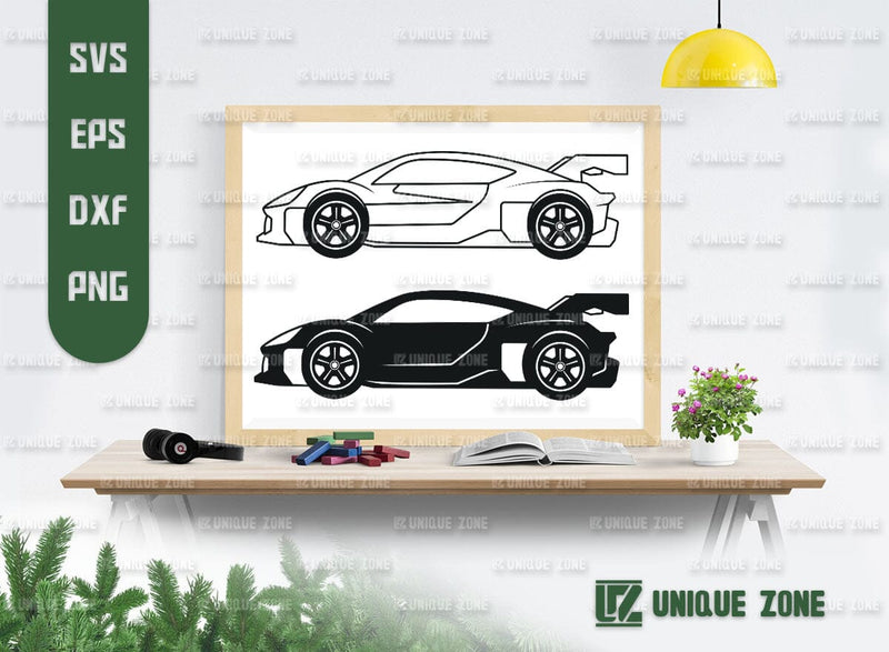 Racing Car SVG Bundle, Rc Car Svg, Sports Car Svg, Car Svg, Luxury Car ...