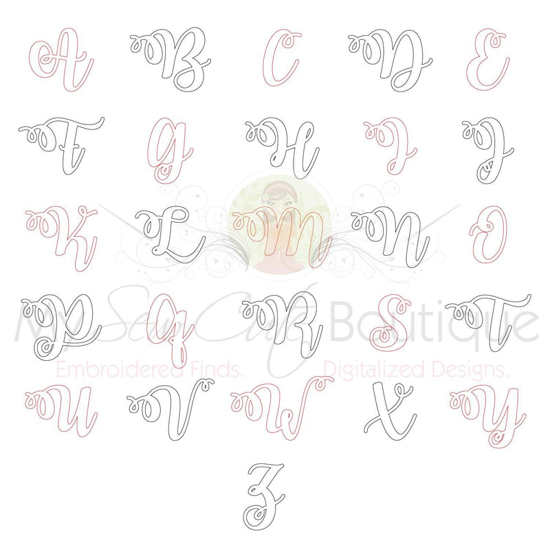 Raggy Applique Fonts Embroidery Monogram Letters Designs - Raggy ...