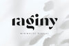 Raginy - Stencil Sans - So Fontsy